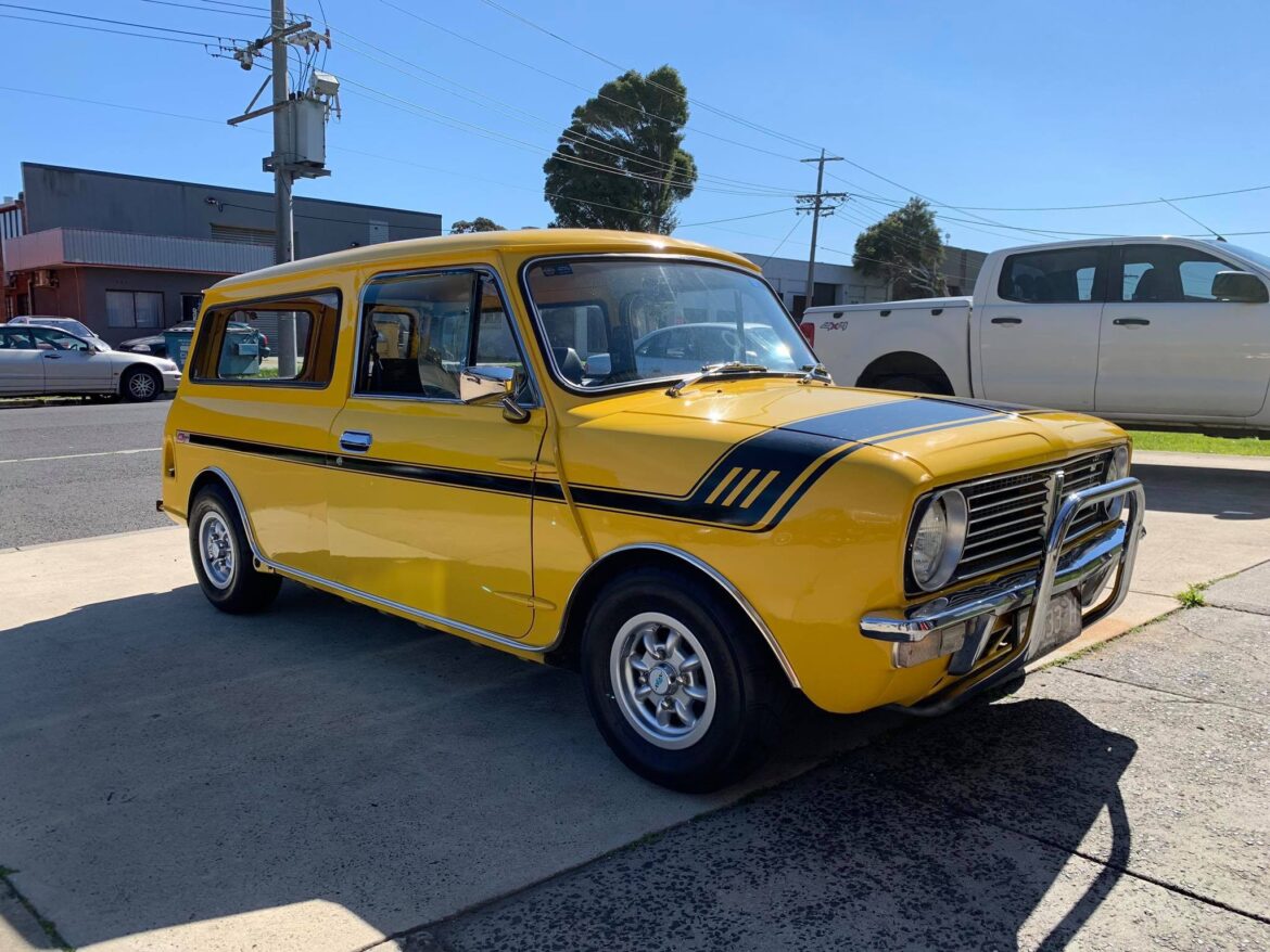 1975 Leyland Mini - Melbourne Old School Cruisers